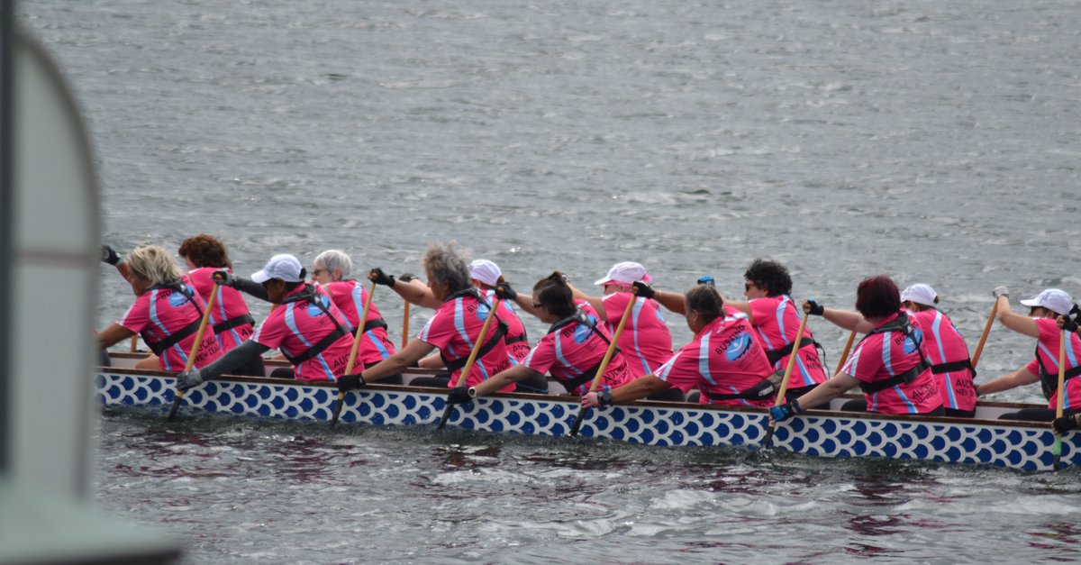 NZCT Supports Busting With Life Dragon Boat Team - NZCT