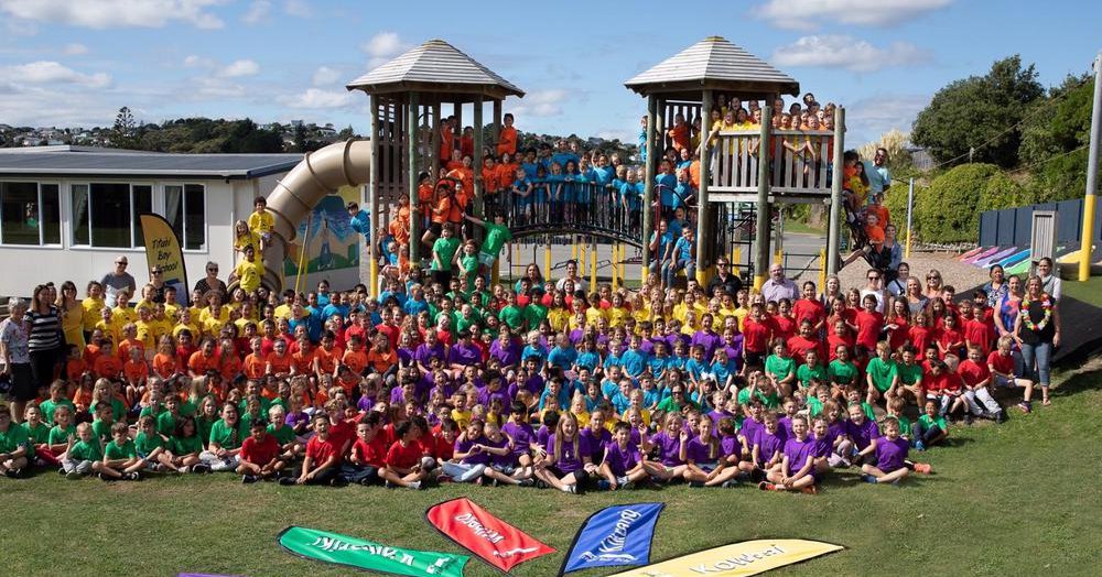 Titahi Bay School, winter proofs their bike track - NZCT
